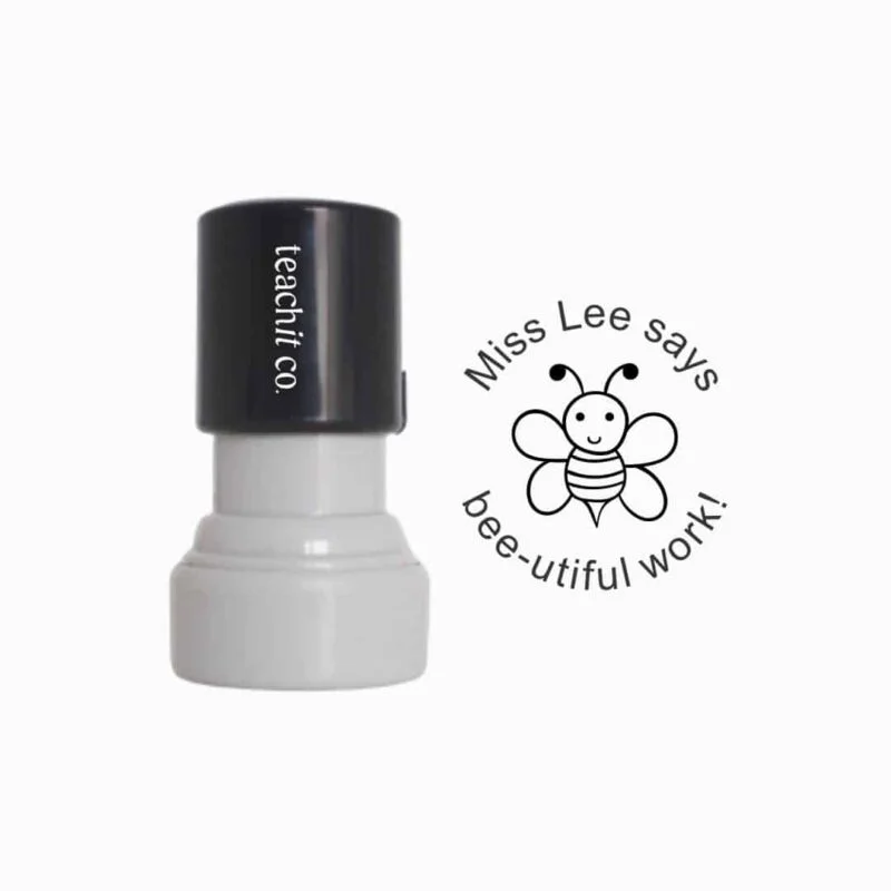Round Stamp Bee - Teachit Co