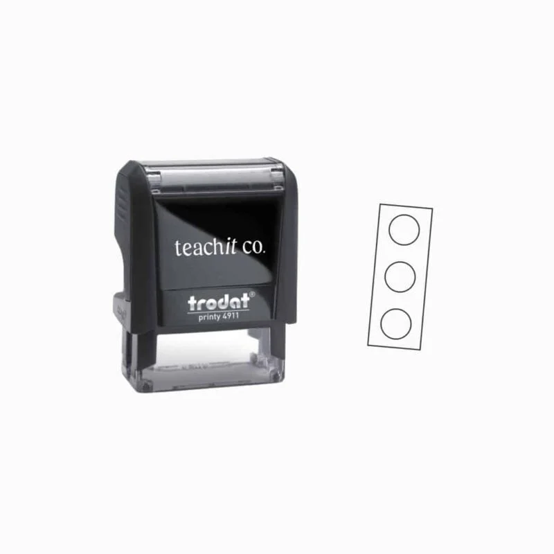 Traffic Light Self-inking - Teachit Co