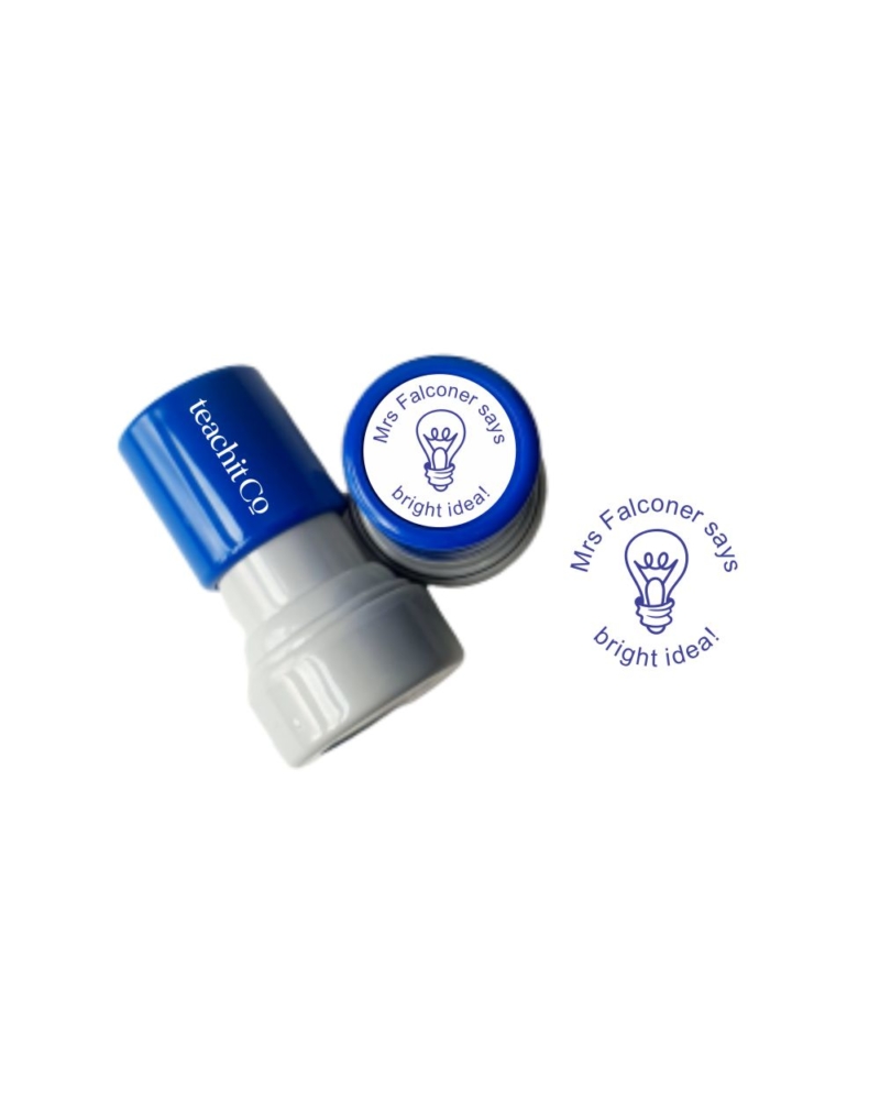 Round Stamp Light Bulb - teachit Co