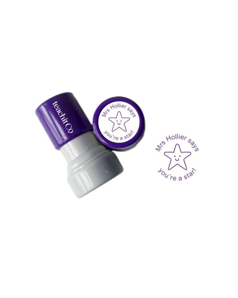 Round Stamp Star - teachit Co