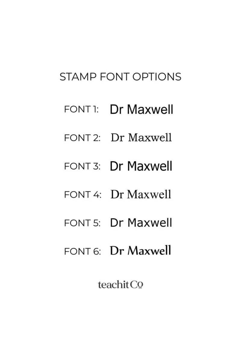Doctor Self-Inking Stamp - 70x25mm | Teachit Co