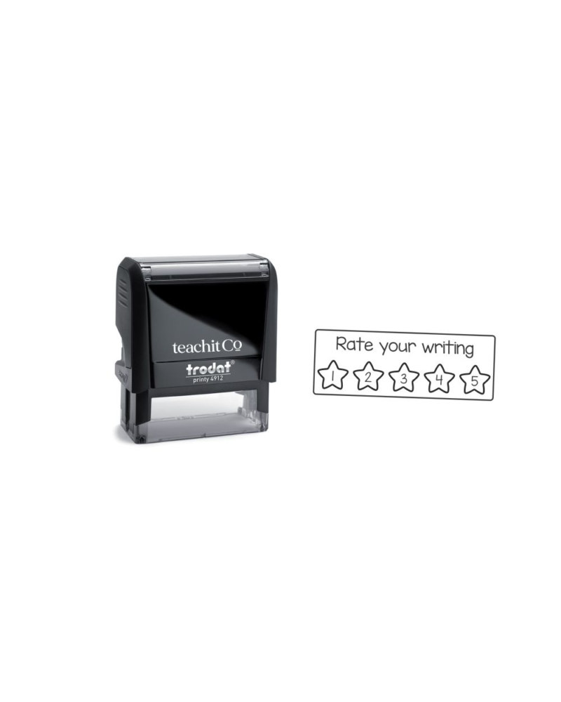 Rate Your Writing Self-inking - teachit Co