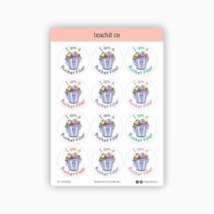 Stickers Bucket Filler - Teachit Co
