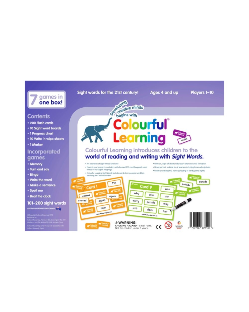 Sight Words Level 2 - teachit Co