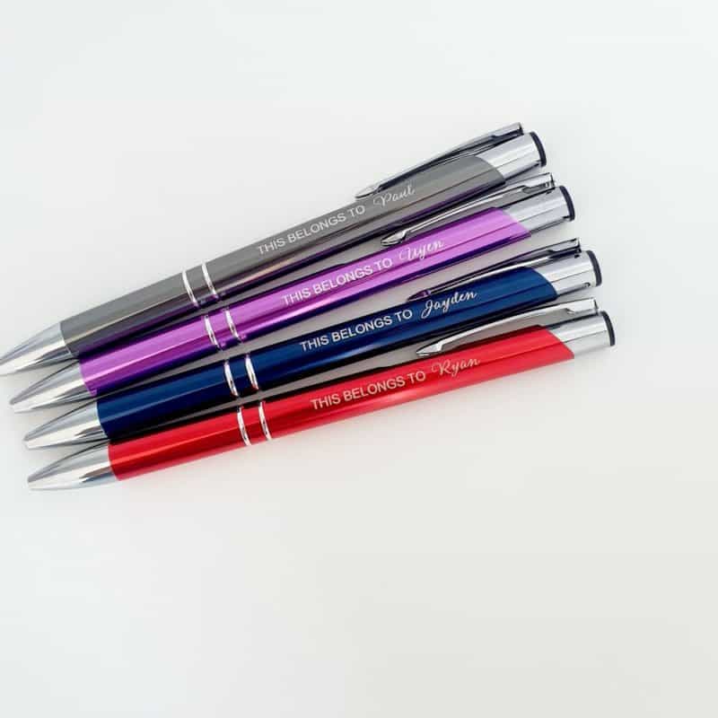 Laser Engraved Pens | Single Name - Teachit Co