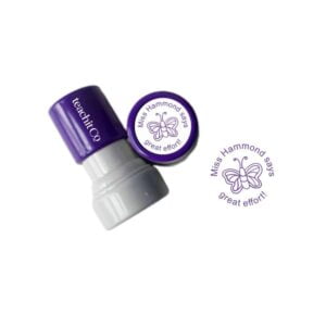 Round Stamp Butterfly - teachit Co