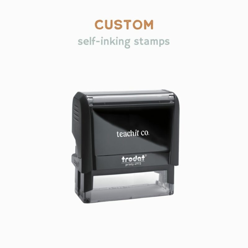 Custom Rubber Stamps | Teachit Co