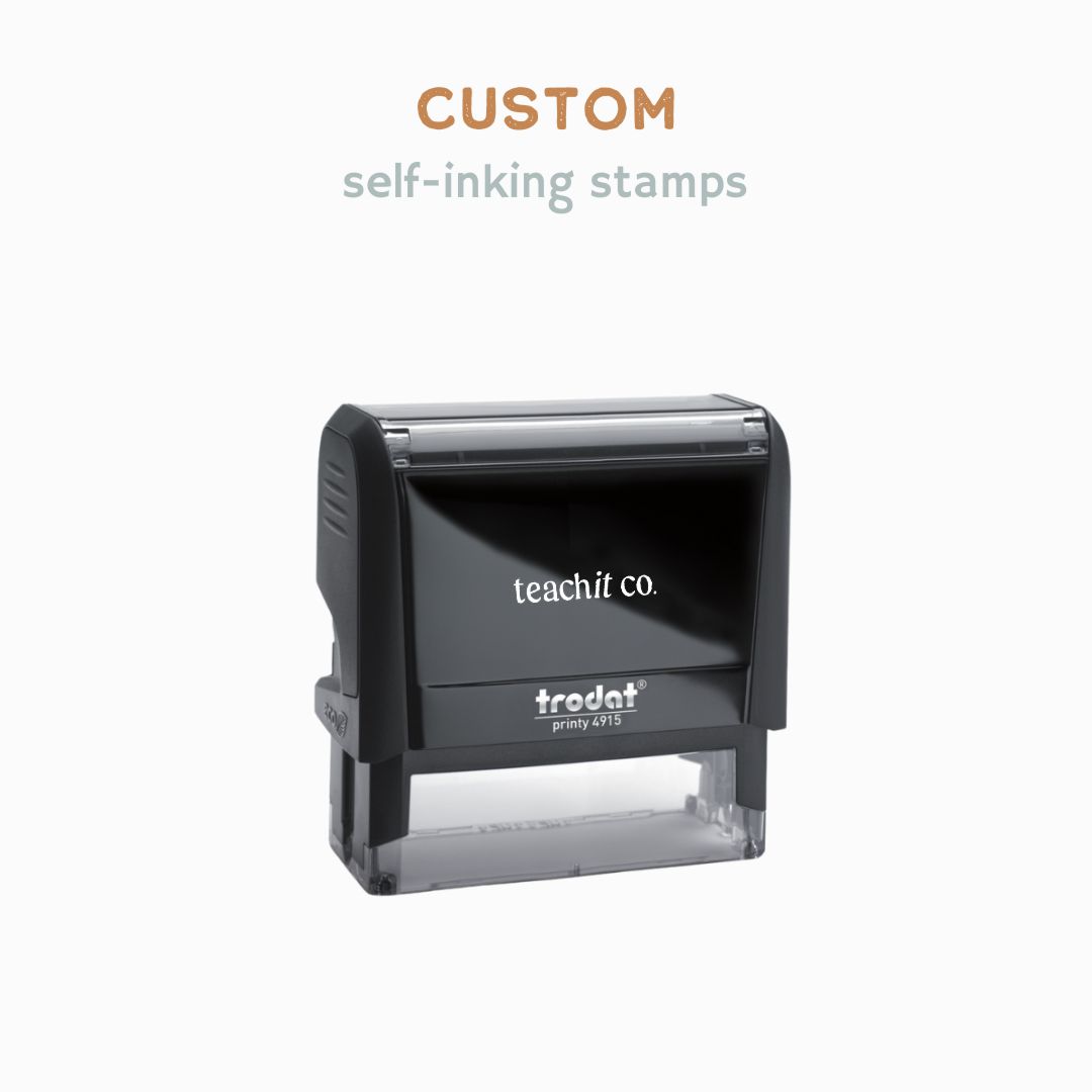 Custom Rubber Stamps | Teachit Co